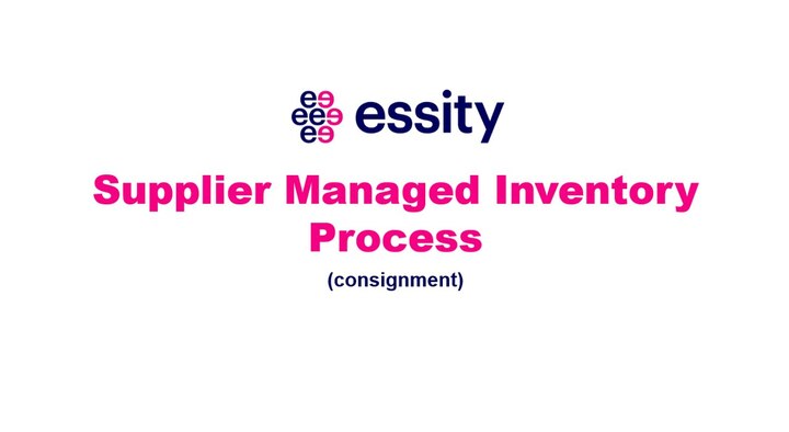 Supplier Managed Inventory (consignment materials)