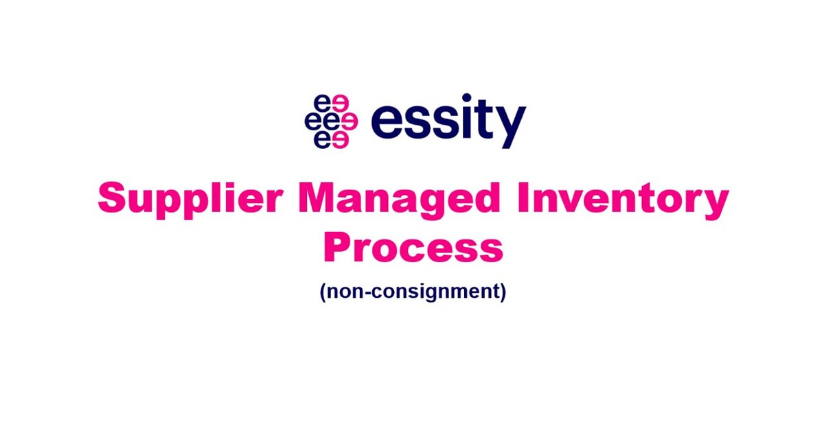 Supplier Managed Inventory (non-consignment materials)