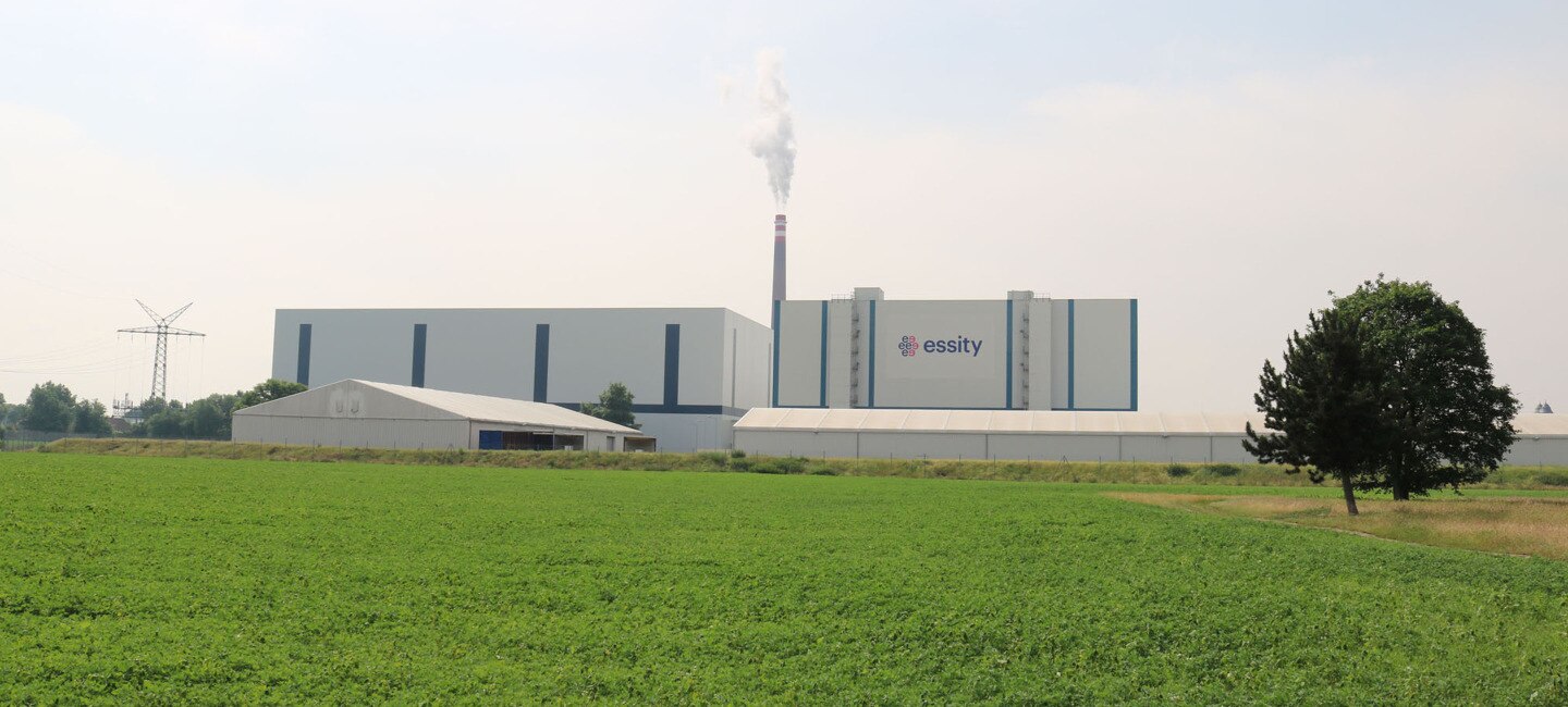 Essity-Werk Mannheim weiht neues automatisches Hochregallager ein
