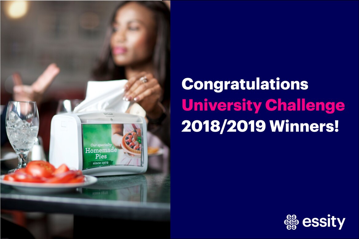 Global winners announced for the Essity University Challenge 2019!