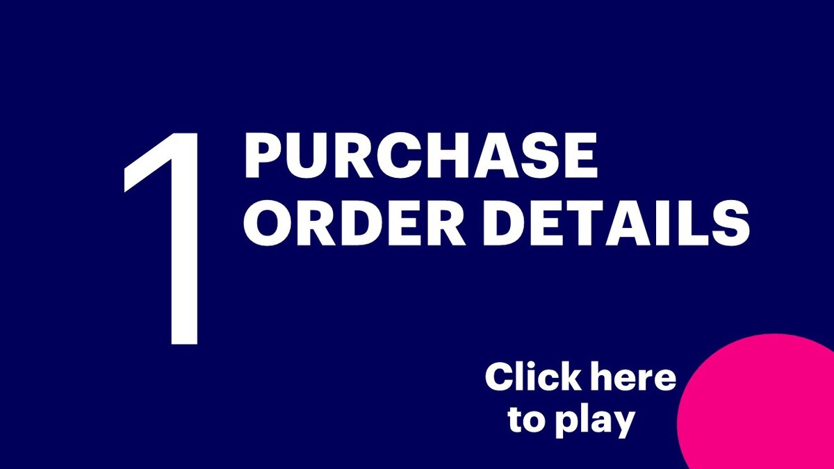 Purchase Order Collaboration (non-consignment materials)